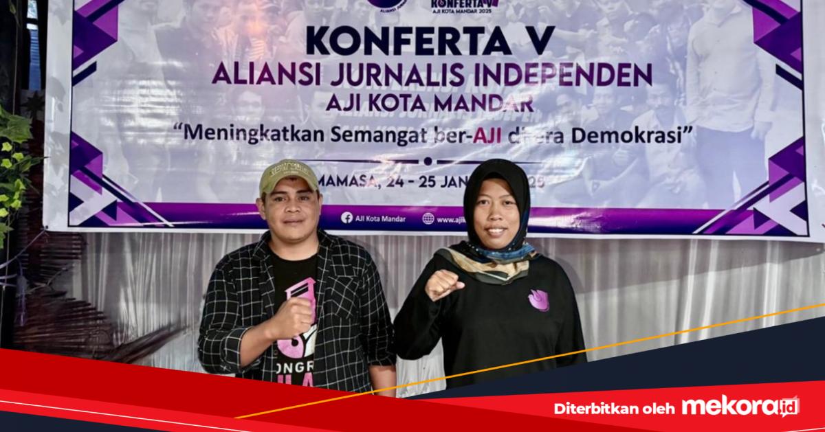 Frendy Christian dan Rahmayani Jadi Ketua dan Sekretaris AJI Mandar ...